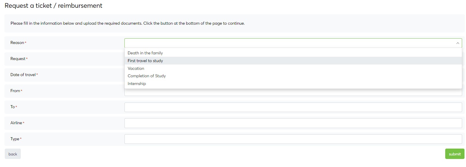 Tickets - Study Financing SXM